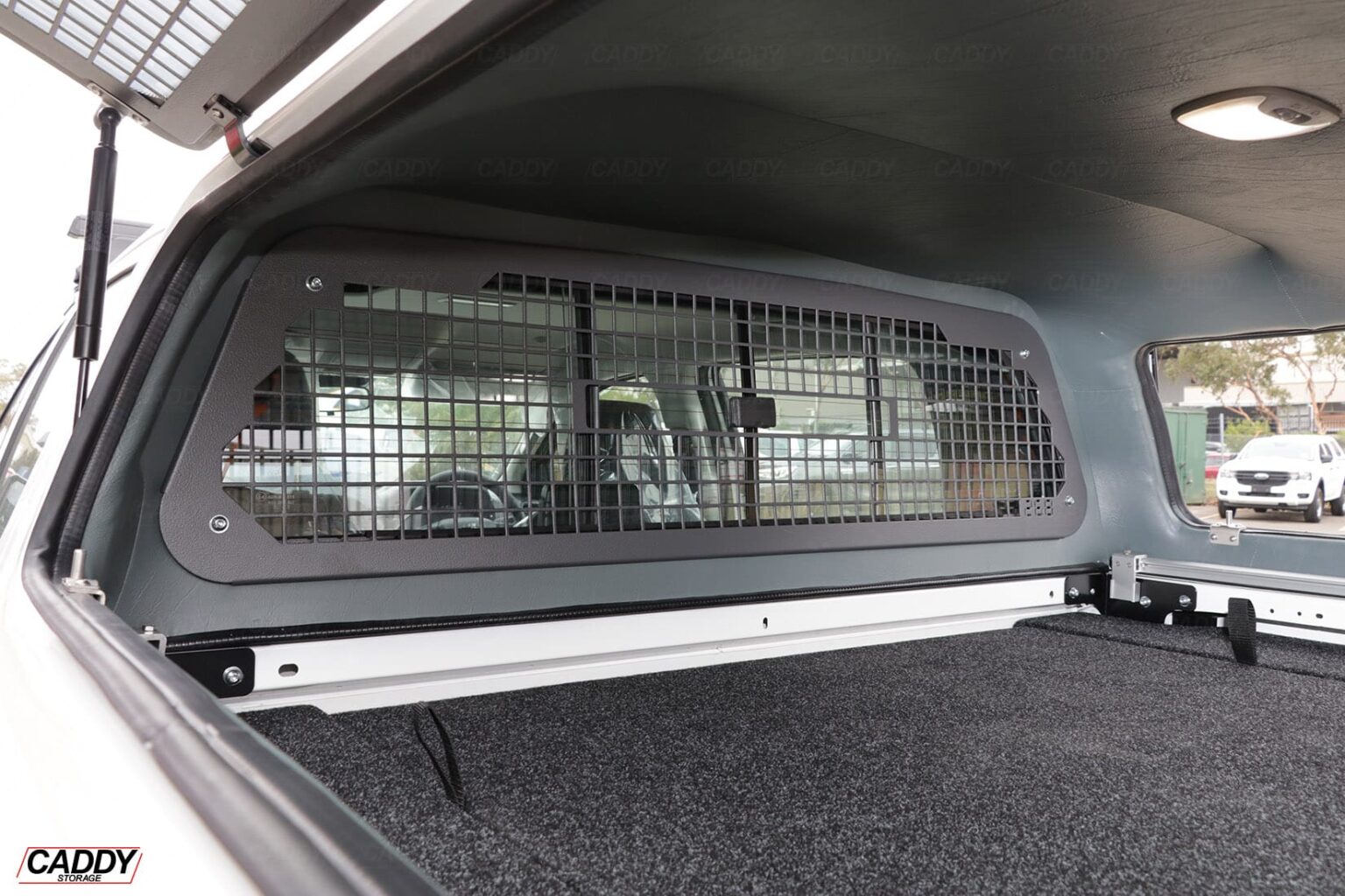 Ford Ranger Canopy Window Guards - Caddy Storage Systems