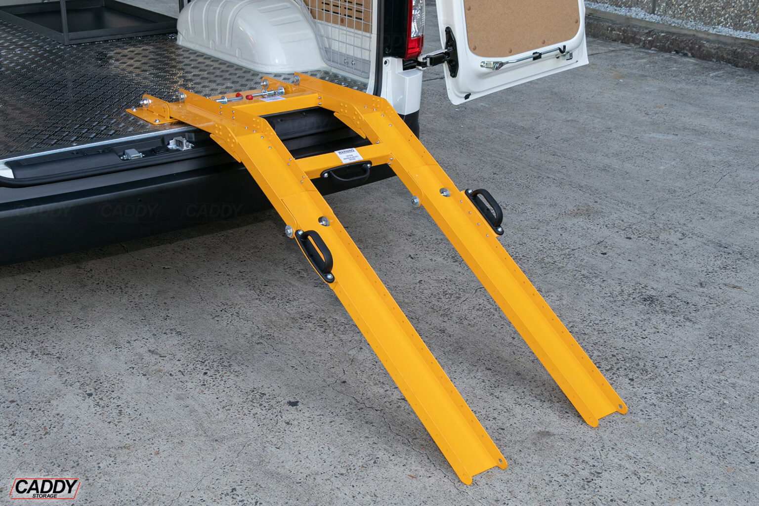 FOLDING WHEELIE BIN RAMP - Caddy Storage Systems