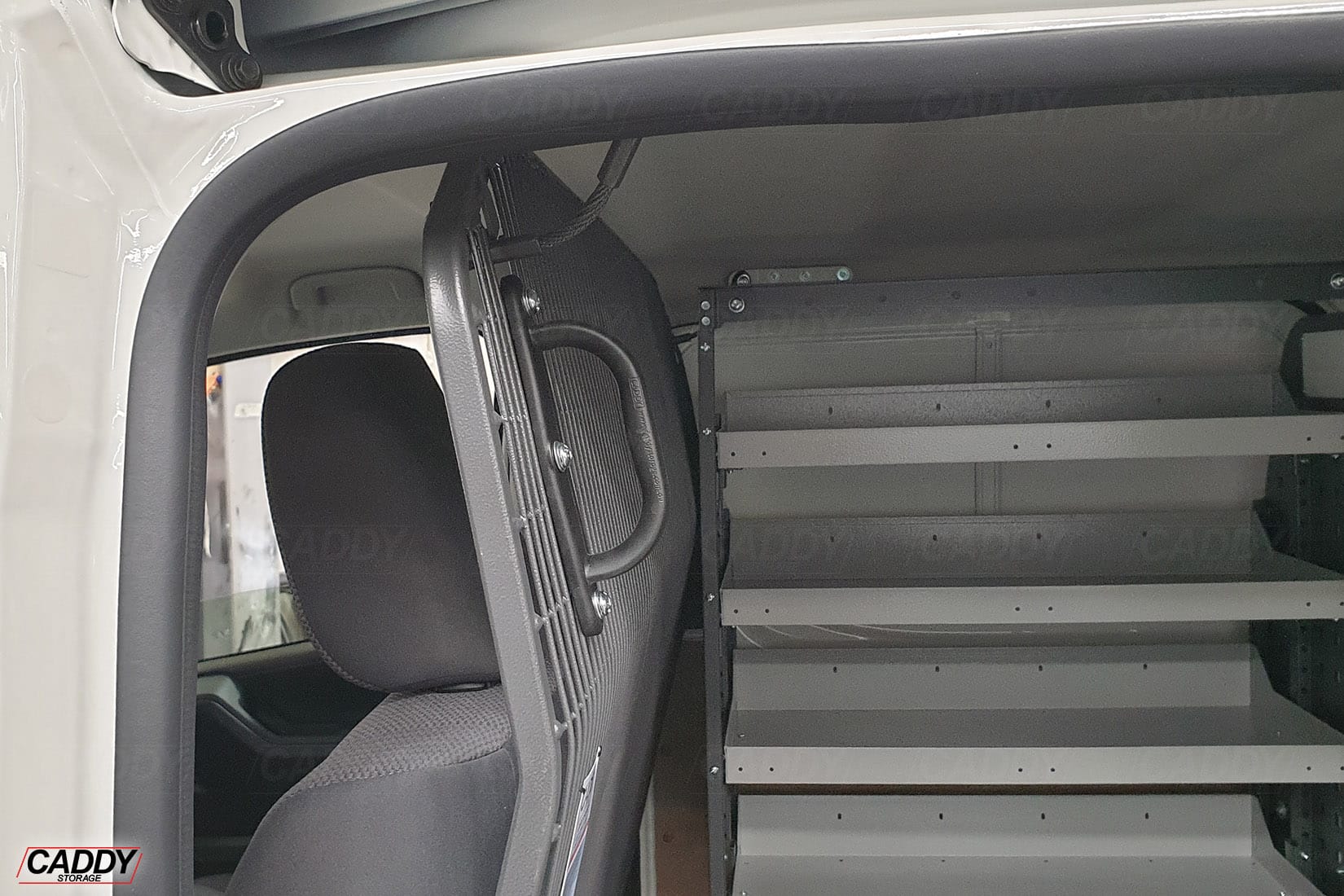 MESH CARGO BARRIER GRAB HANDLES - Caddy Storage Systems