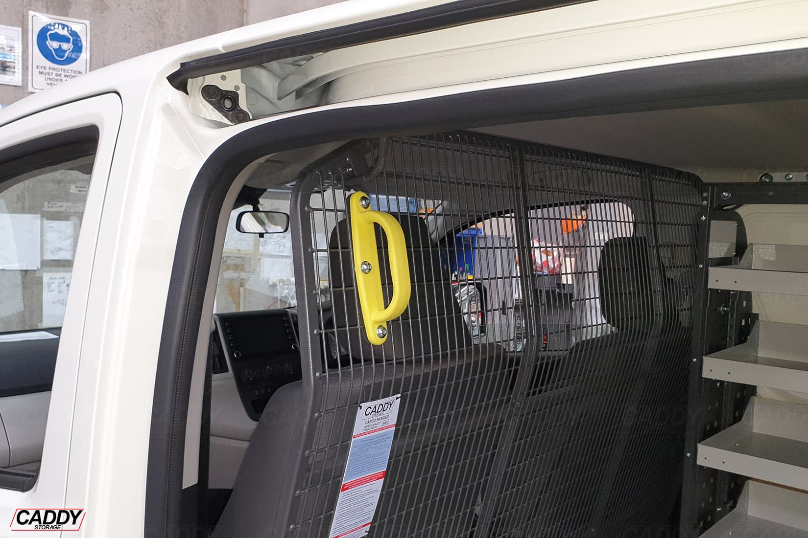 MESH CARGO BARRIER GRAB HANDLES - Caddy Storage Systems