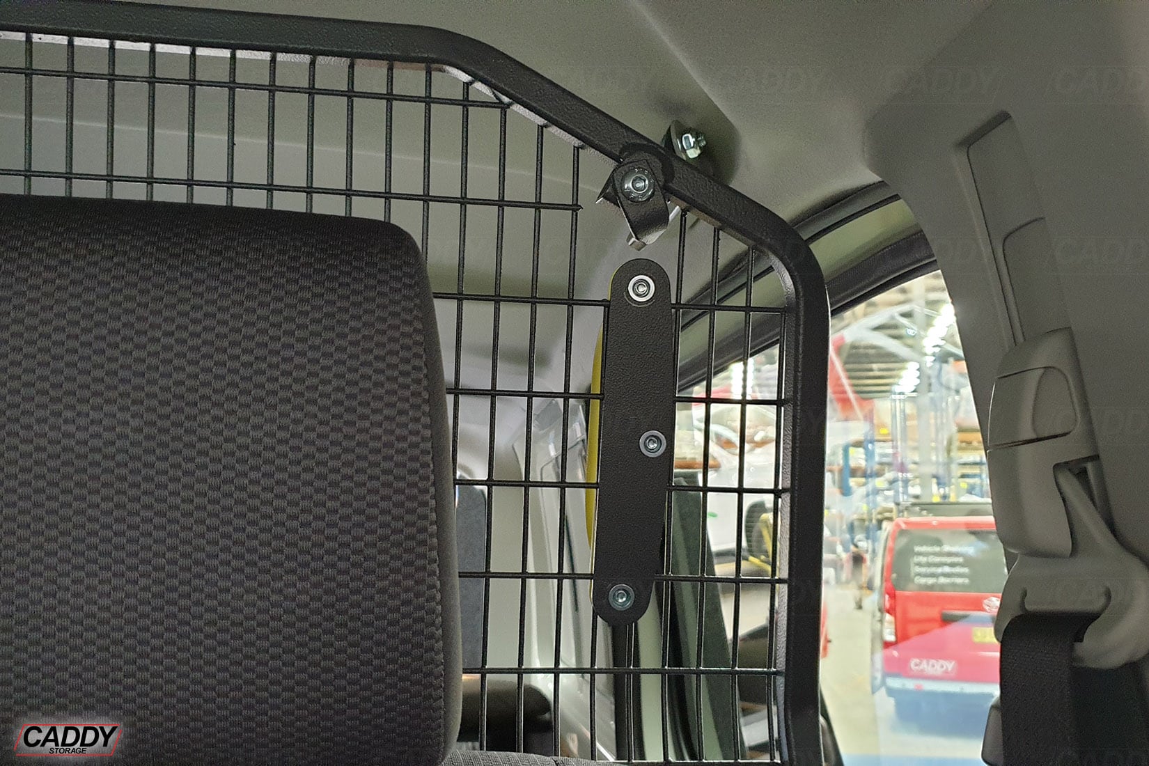 MESH CARGO BARRIER GRAB HANDLES - Caddy Storage Systems