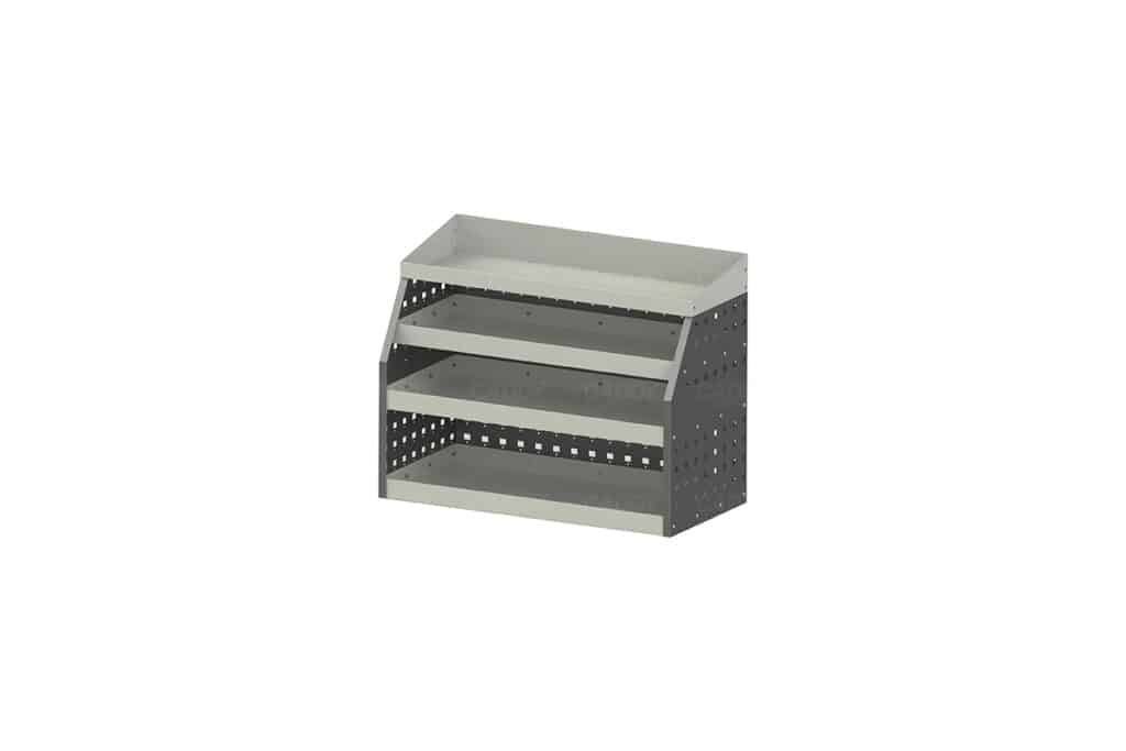 Aluminium Canopy Shelving Kits - Caddy Storage Systems