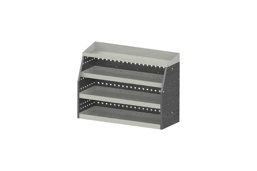 Aluminium Canopy Shelving Kits - Caddy Storage Systems