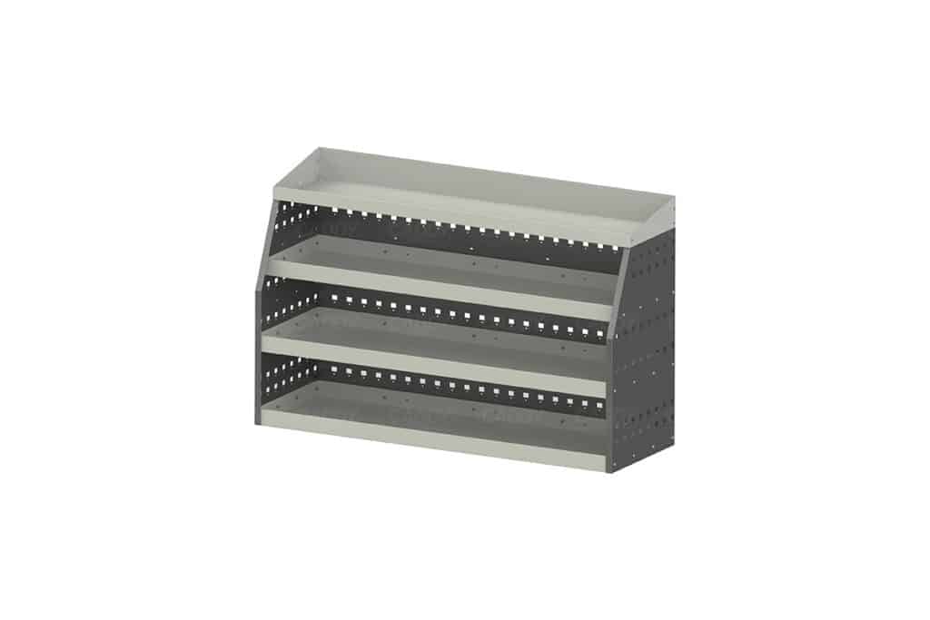Aluminium Canopy Shelving Kits - Caddy Storage Systems