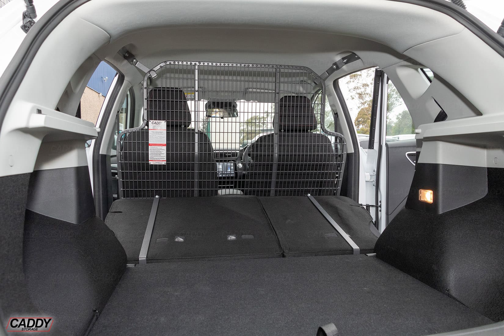 Mesh Cargo Barrier MG ZS EV - Caddy Storage Systems