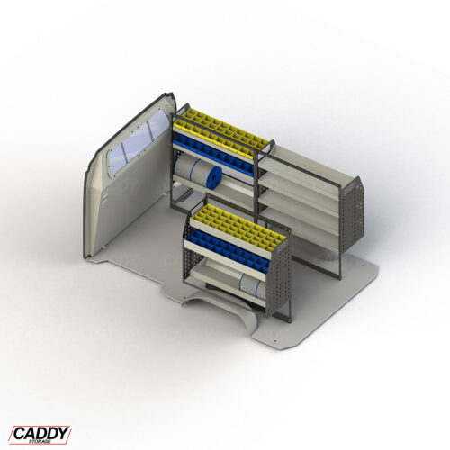 To Suit Toyota Hiace LWB 2019+ Standard Kit 10 - Caddy Storage Systems