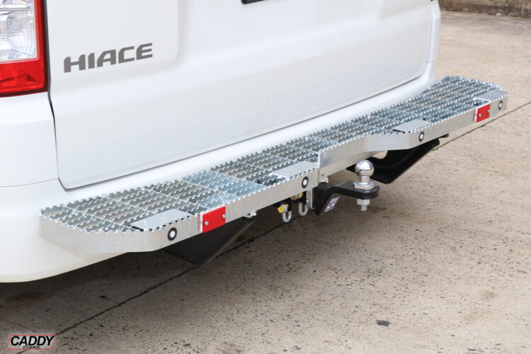 To Suit Toyota Hiace LWB & SLWB (05/2019+) - Galvanised Rear Step / Tow ...