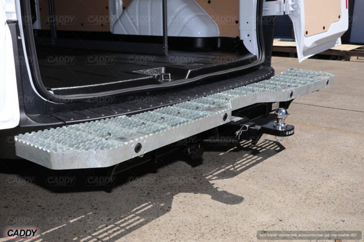 Ford Transit Custom SWB / LWB (02/2014 - 2024) Galvanised Rear Step ...