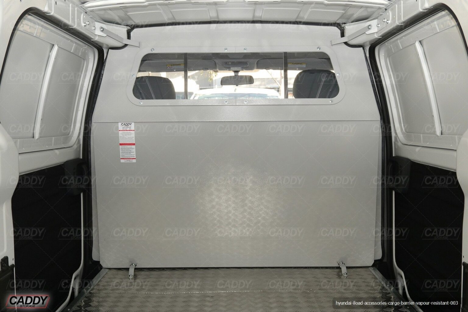 Hyundai iLoad Vapour Resistant Cargo Barrier - Caddy Storage Systems