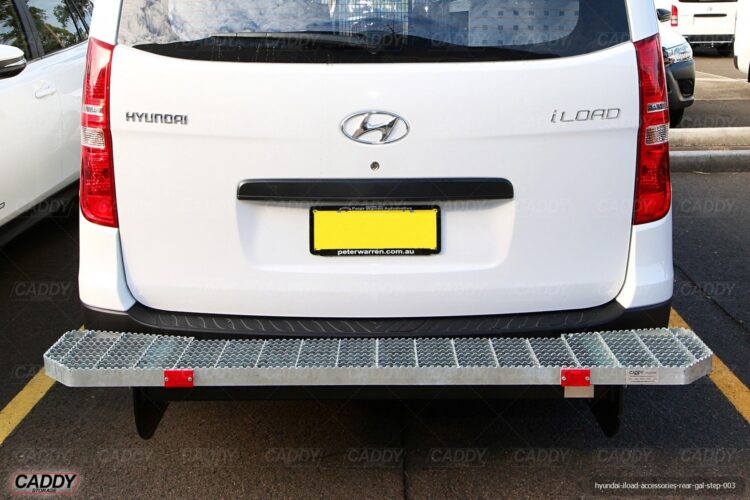 Hyundai iLoad Galvanised Rear Step - Caddy Storage Systems