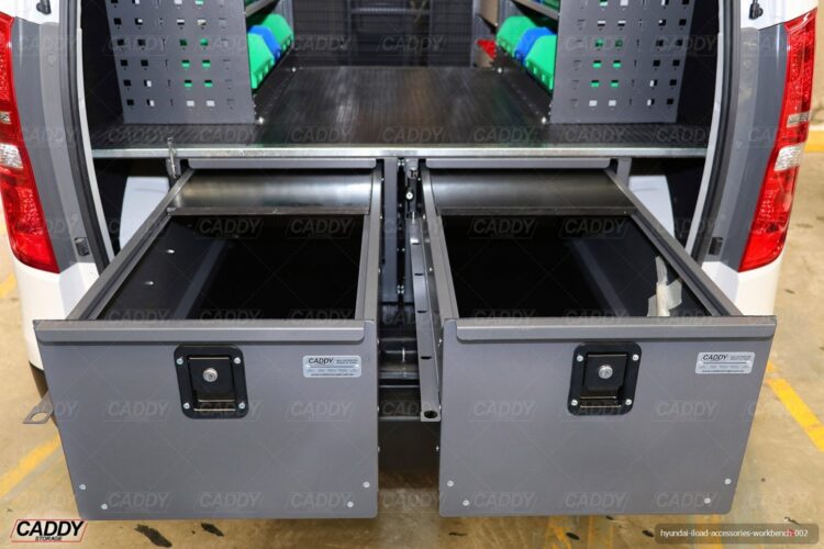 Customised Workbench - Caddy Storage Systems