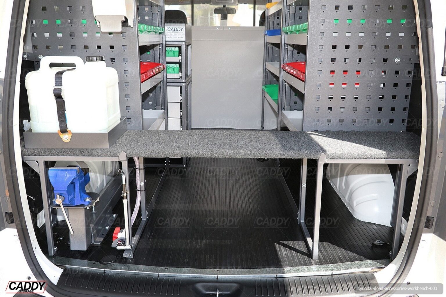 Customised Workbench - Caddy Storage Systems