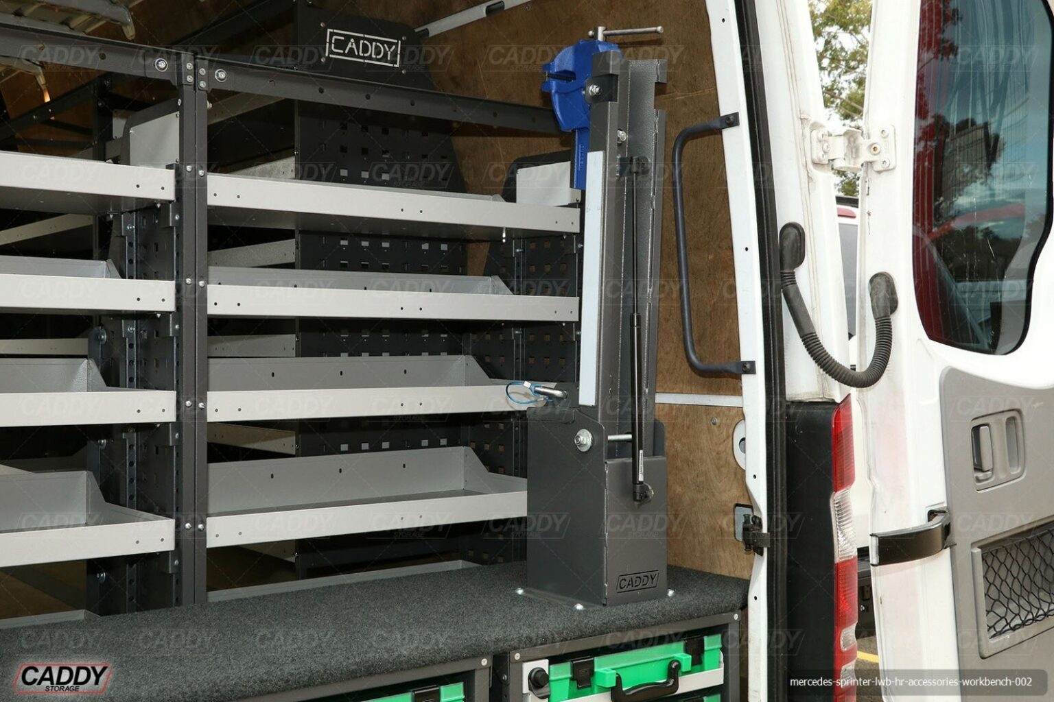 Customised Workbench - Caddy Storage Systems