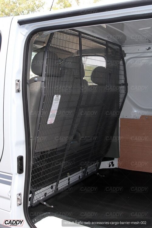 Renault Trafic SWB / LWB Front Position Mesh Cargo Barrier - Caddy ...