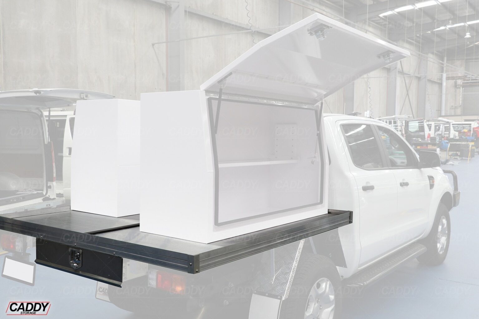 Aluminium Tray 1825L X 1830W - Caddy Storage Systems