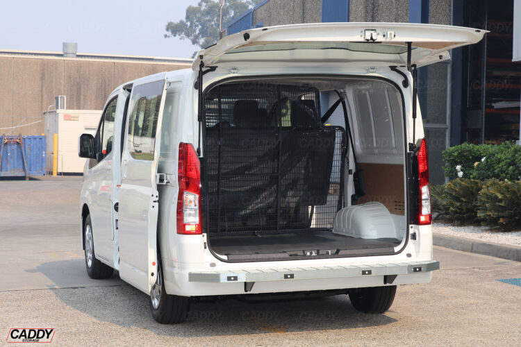 To Suit Toyota Hiace LWB Crew Van (05/19+) Mesh Mid Cargo Barrier ...