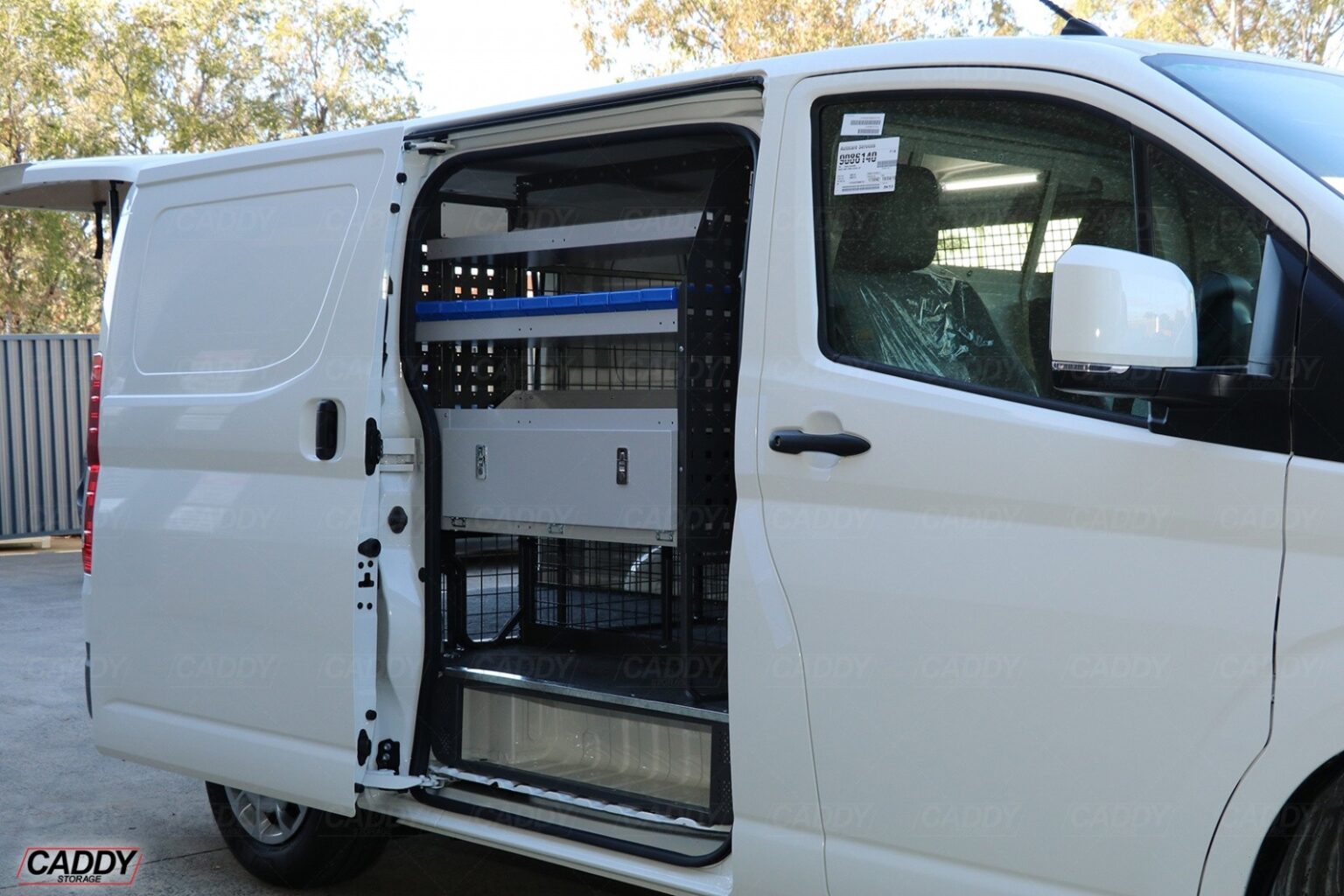Side Step Frame To Suit Toyota Hiace LWB (05/19+) - Caddy Storage Systems