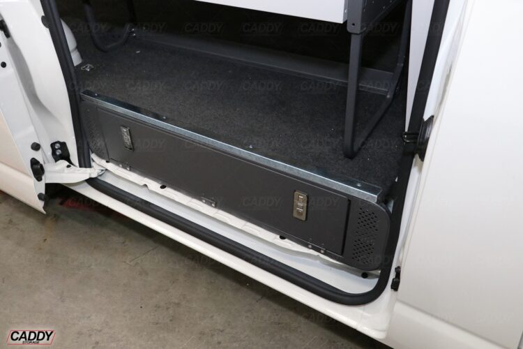 Side Step Frame With Door To Toyota Hiace LWB 05/2019+ - Caddy Storage ...