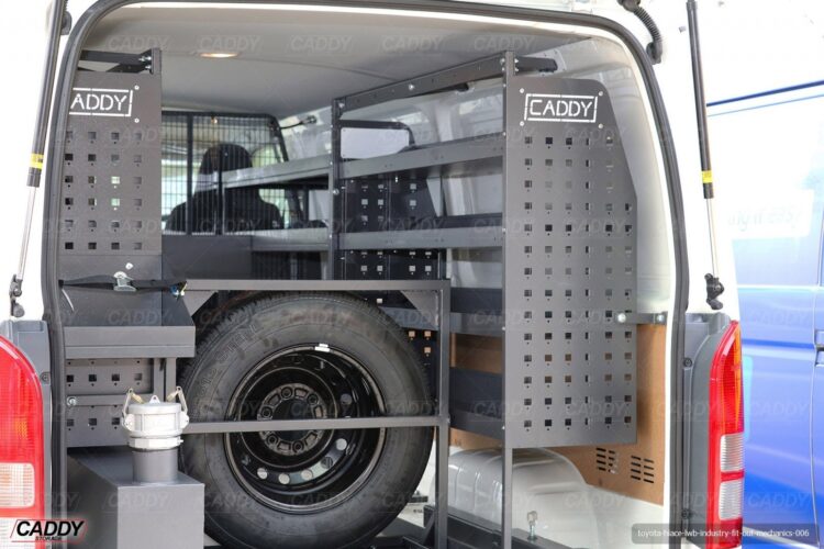 Spare Wheel Holder - Caddy Storage Systems
