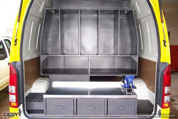 Customised Workbench - Caddy Storage Systems