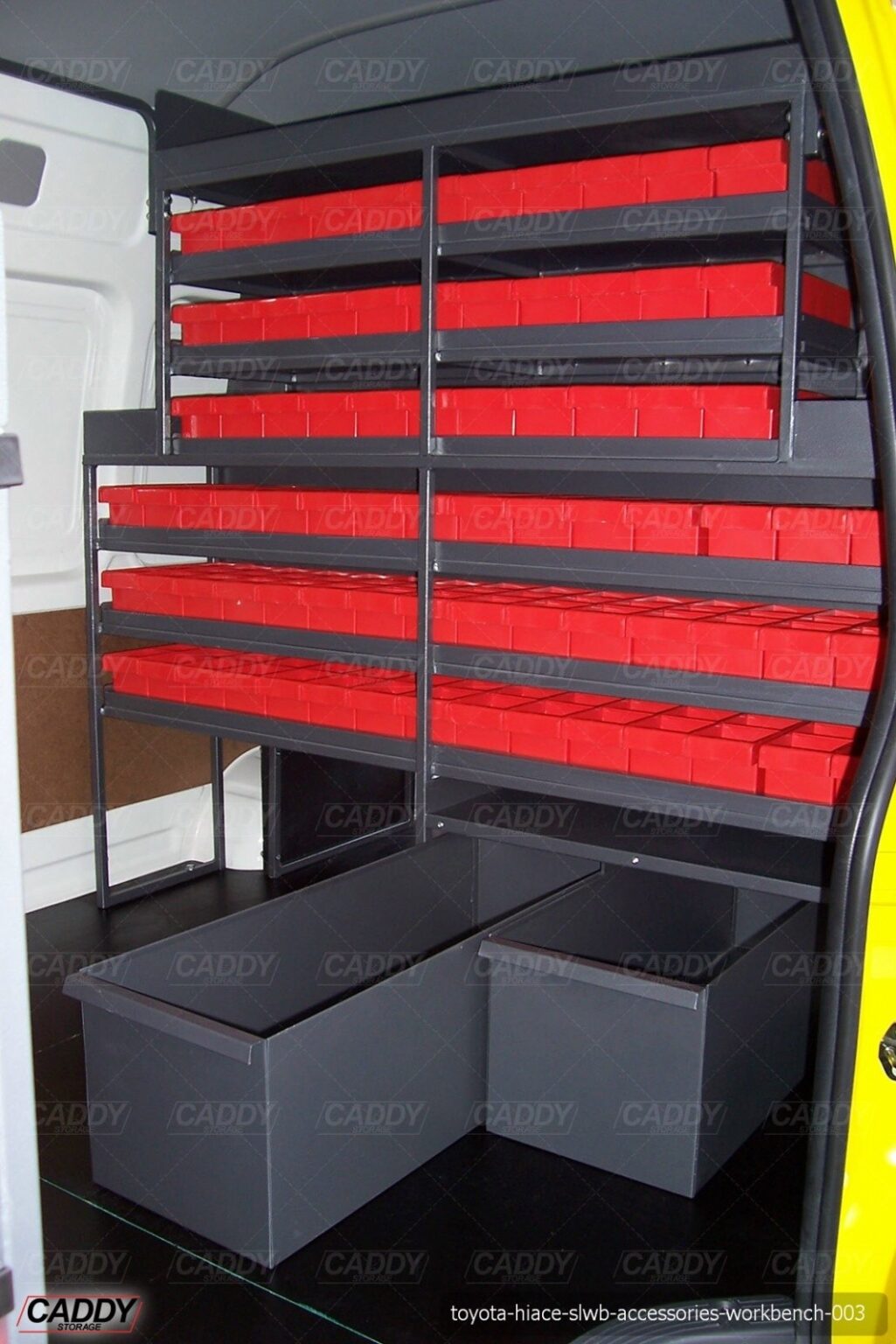 Customised Workbench - Caddy Storage Systems