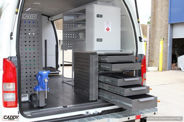 Customised Workbench - Caddy Storage Systems