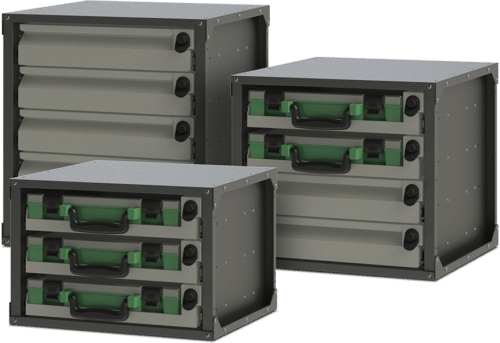 Small Parts Drawers and Plastics - Caddy Storage Systems