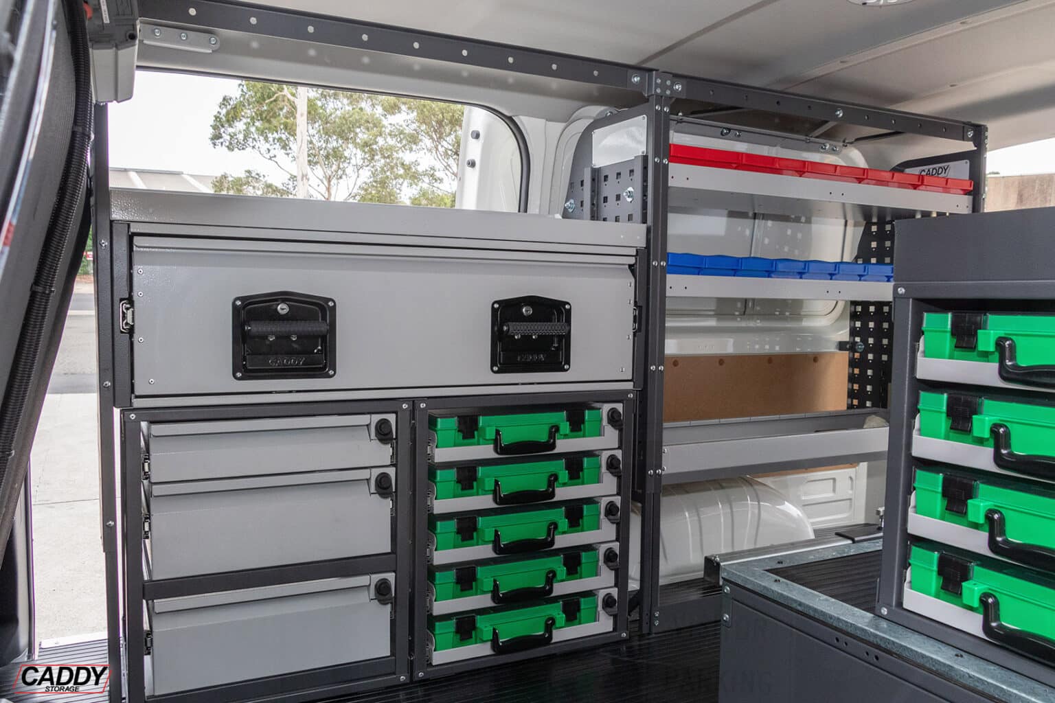 Shelving Drawer Kit - To Suit 1260mm Wide Shelving Kit - Caddy Storage ...