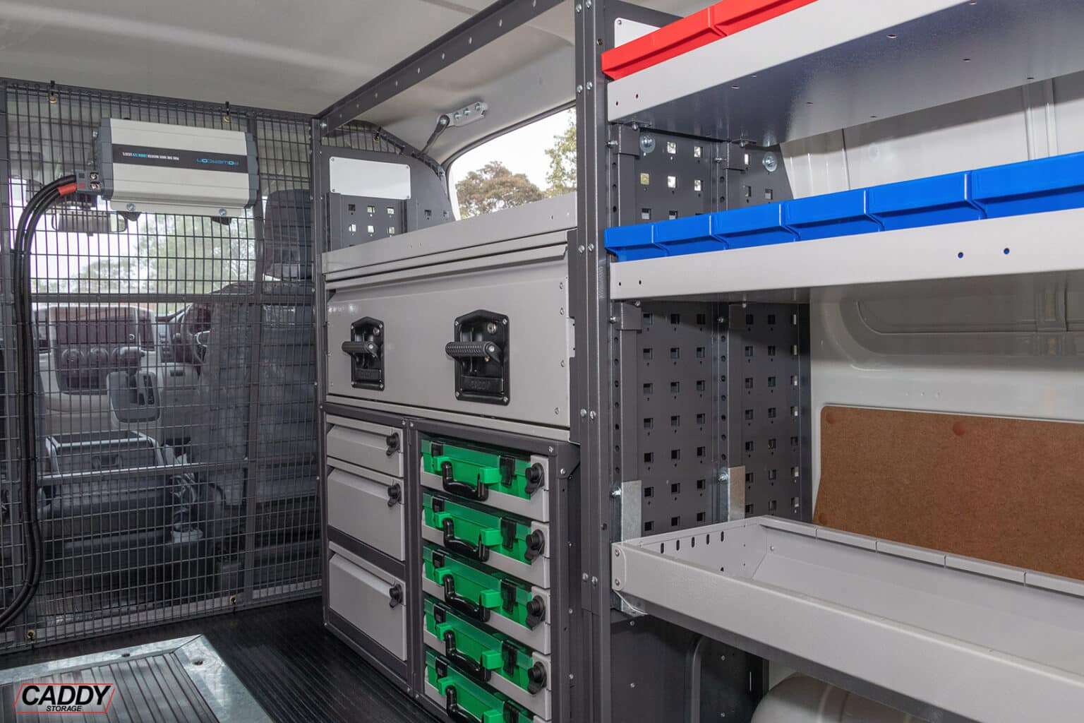 Shelving Drawer Kit - To Suit 1260mm Wide Shelving Kit - Caddy Storage ...