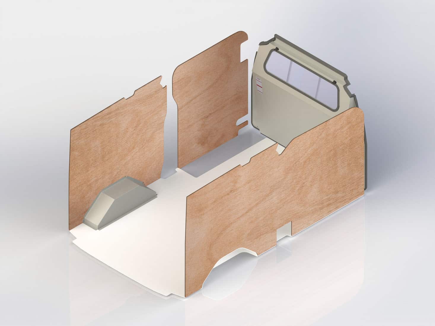 LDV Electric Deliver 7 LWB Cargo Barriers, Window Guards, Wall ...