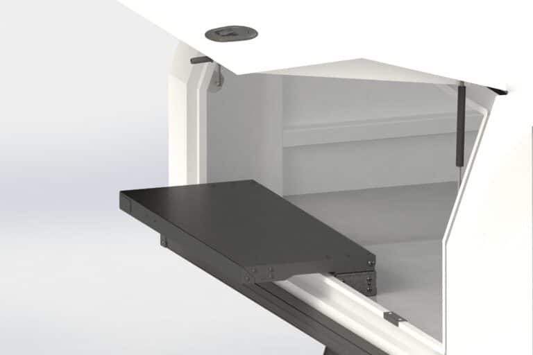 Fold Down Workbench To Suit Caddy Service Bodies and Toolboxes - Caddy ...