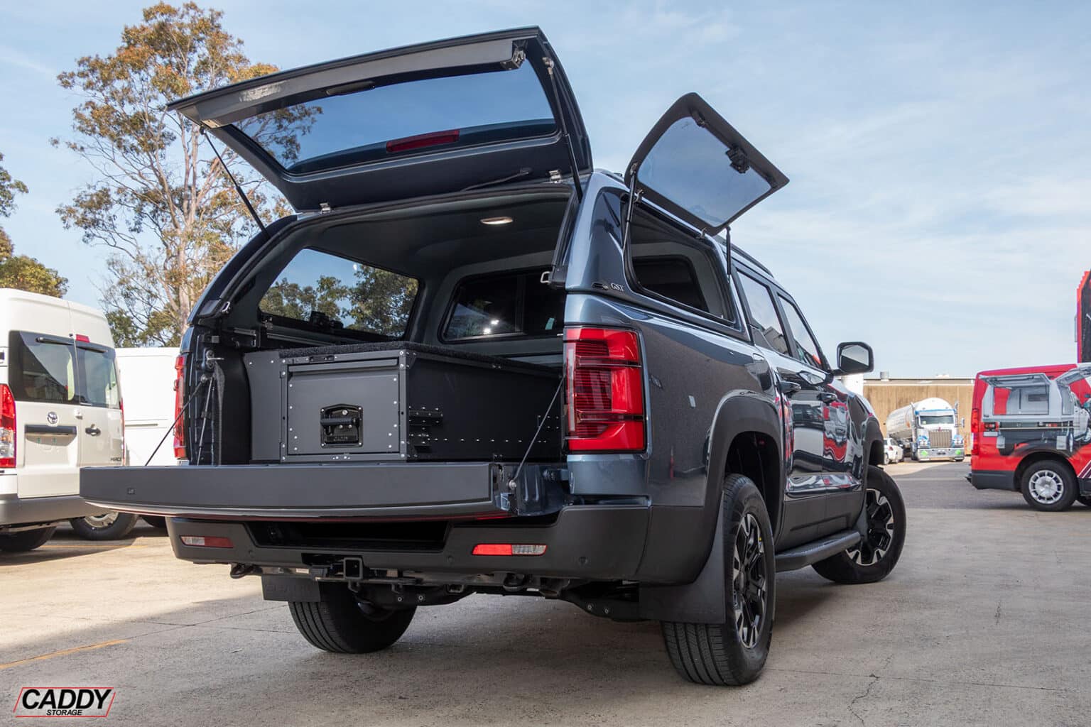 BYD Shark 6 Canopy Now Available – GSX Model - Caddy Storage Systems