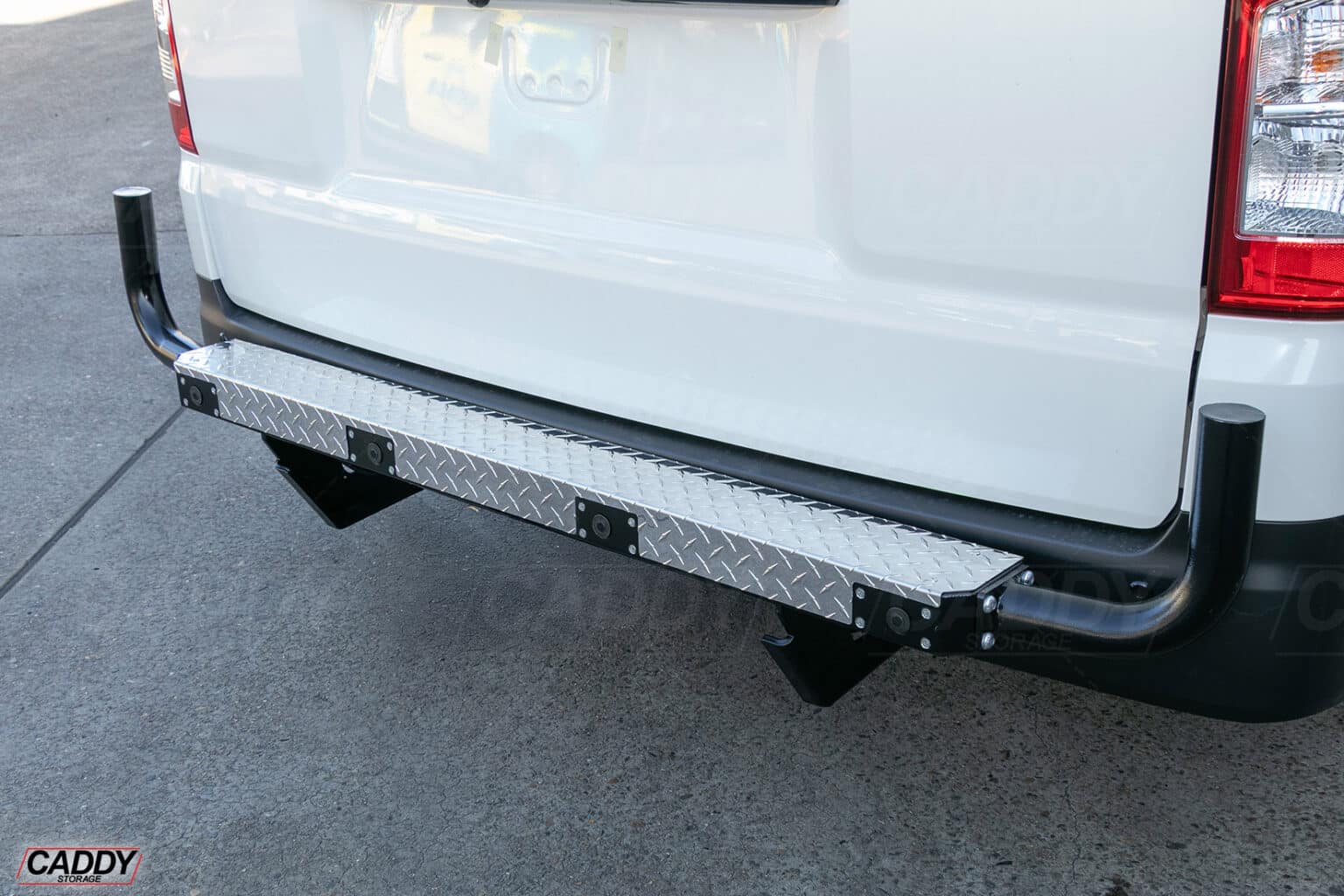 Rear Step Towbar to Suit Toyota Hiace 2025 Models - Caddy Storage Systems